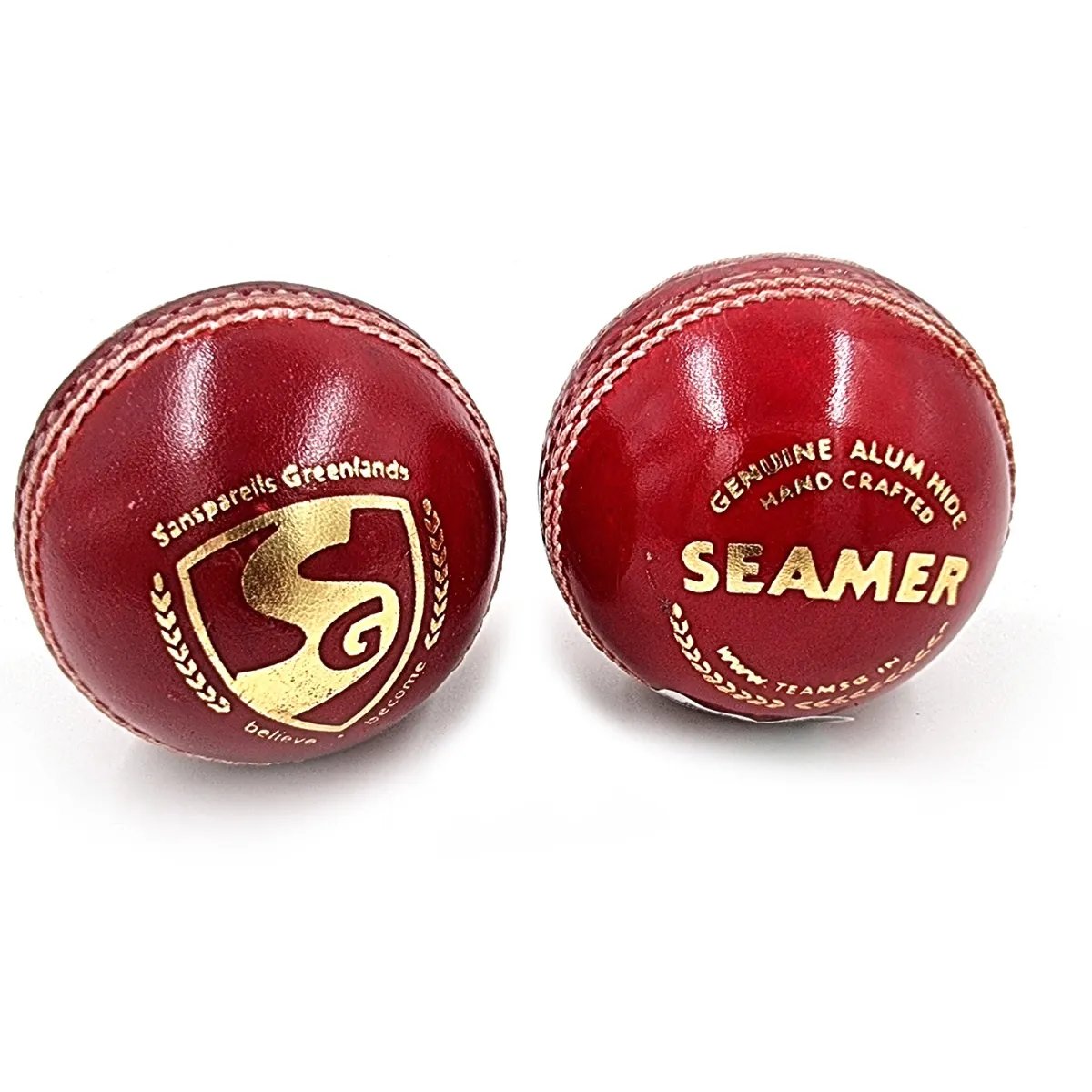Buy SG Seamer Cricket Ball - Pack of 2 - Sportsuncle