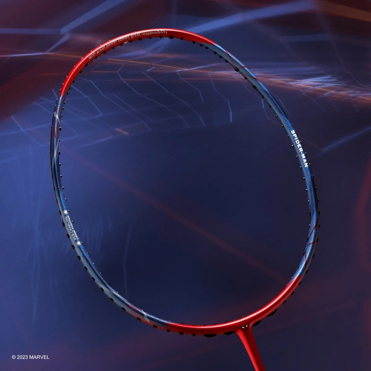 Buy Victor Spiderman Badminton Racket with Giftbox - Sportsuncle